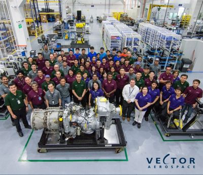 Vector Aerospace celebrates 100th P&WC PW150A engine delivery from ...
